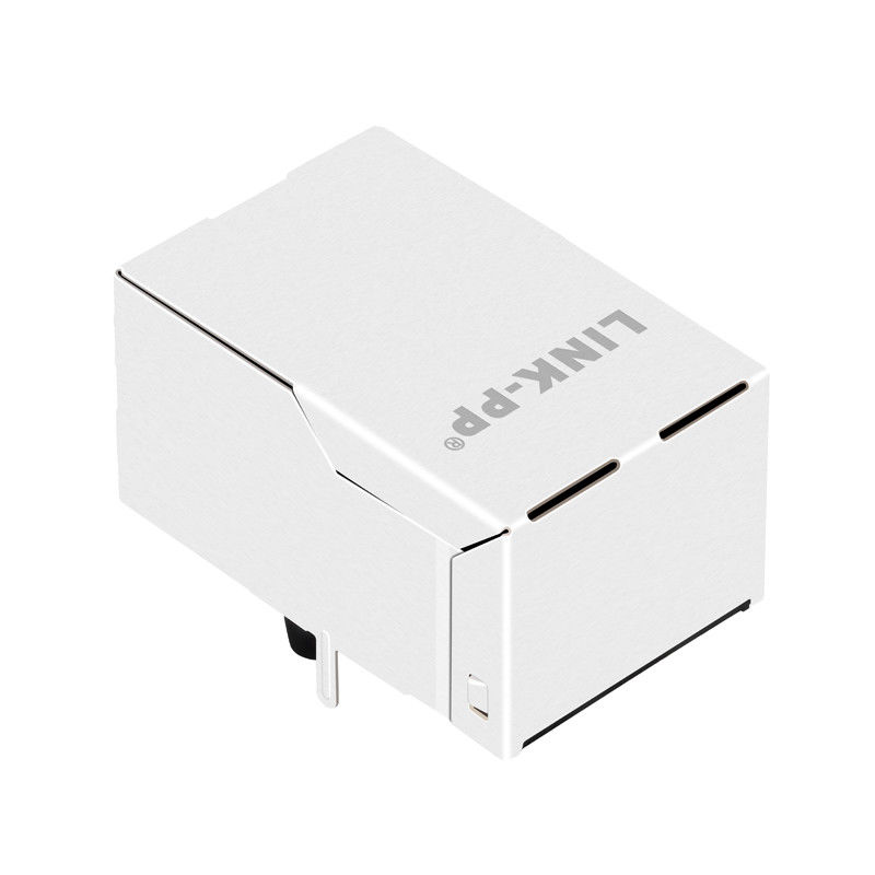 SI-80081-F 100 Base-T 1x1 Port Rj45 Ethernet Jack Tab Up Bez diod